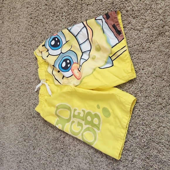 Nickelodeon | Swim | Nickelodeon Sponge Bob Swimming Trunks | Poshmark